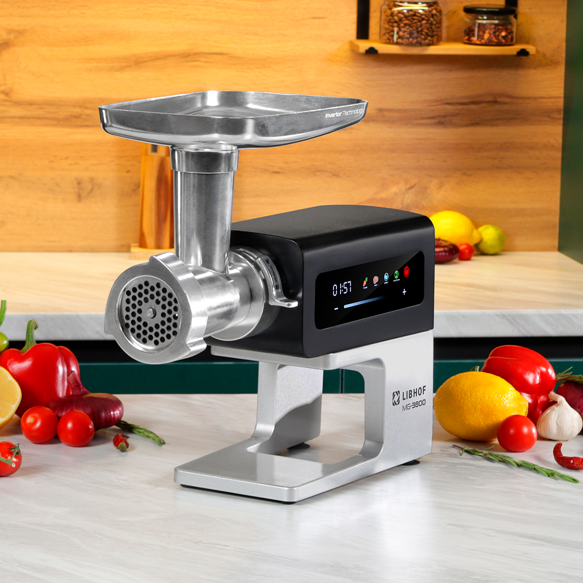Мясорубка электрическая Libhof MG-3800 - купить с доставкой по Москве и России